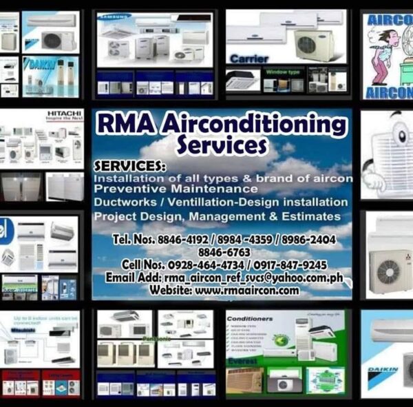 RMA Airconditioning | AC Installation Service | las-pinas